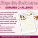 Summer Reading Bingo Challenge & Reading Log for Book Lovers TBR ...