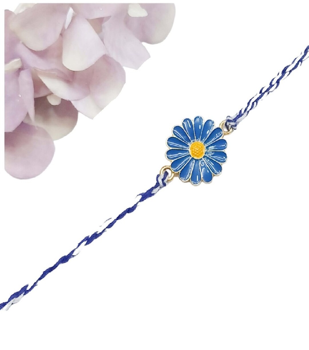 Sunflower Rakhi for Rakshabandhan Gift for Brother Meenakari Rakhi ...