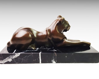 Mid Century Modern Cat Statue - Etsy