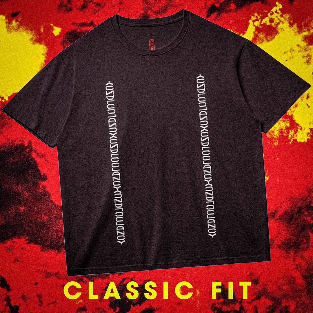 Clancy Stripe Dangerous Symbol - Etsy