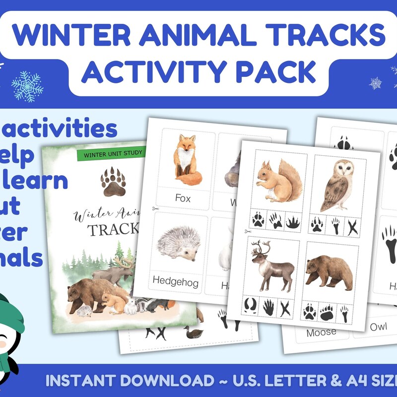 Animal Tracks - Etsy