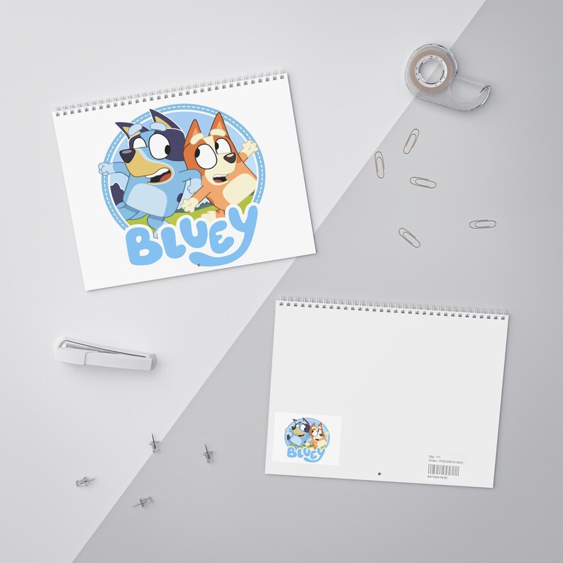 Bluey Calendar (2024) - Etsy