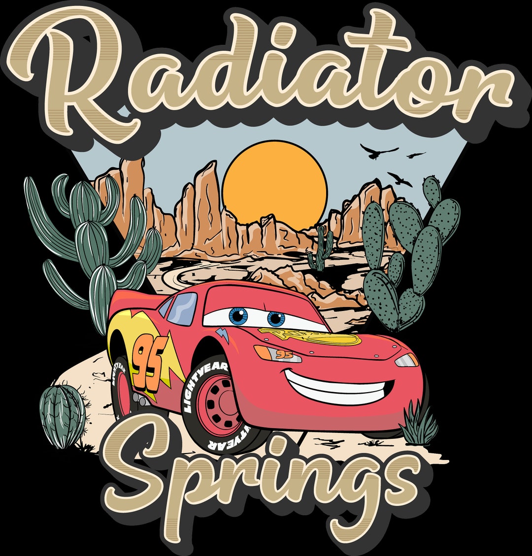 Vintage Radiator Springs PNG - Etsy