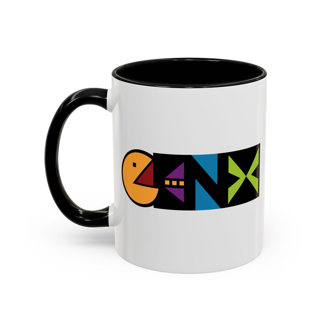 Retro Gen-x Arcade Style Mug | 80s Video Game Inspired Coffee Mug - Etsy