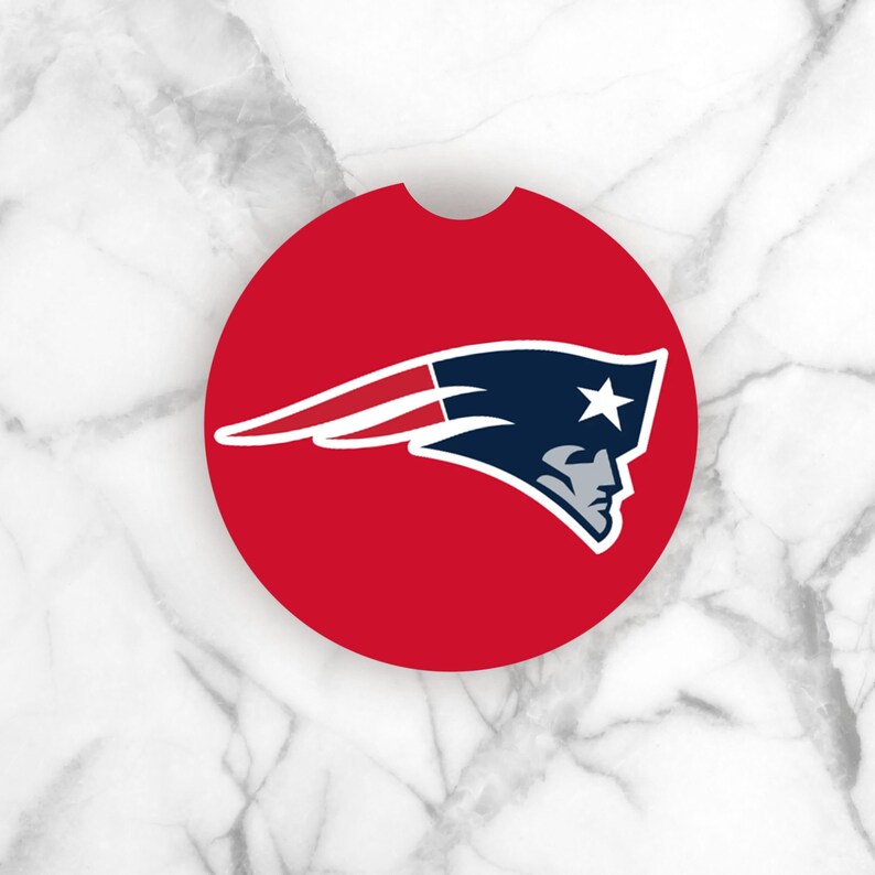 Set of 2 Football Teams Sports Car Coasters, Car Coasters, Rubber Car ...