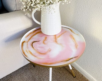 Pink End Table | Etsy