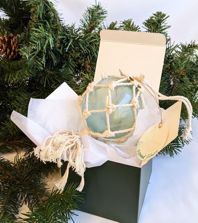 Mermaid Floats Sea Foam Green With String Hanger - Etsy