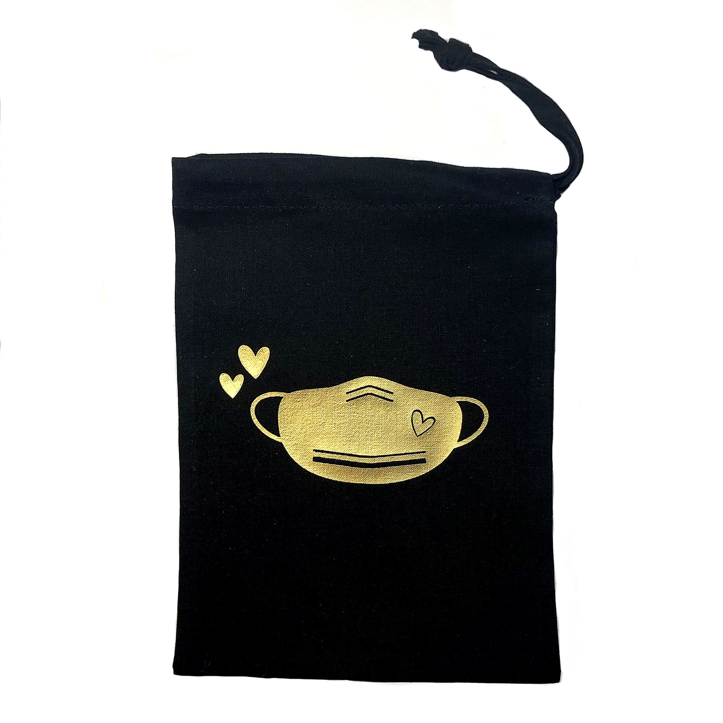 Face Mask Storage Bag / Personalised / Face Covering Bag / Mask Store ...