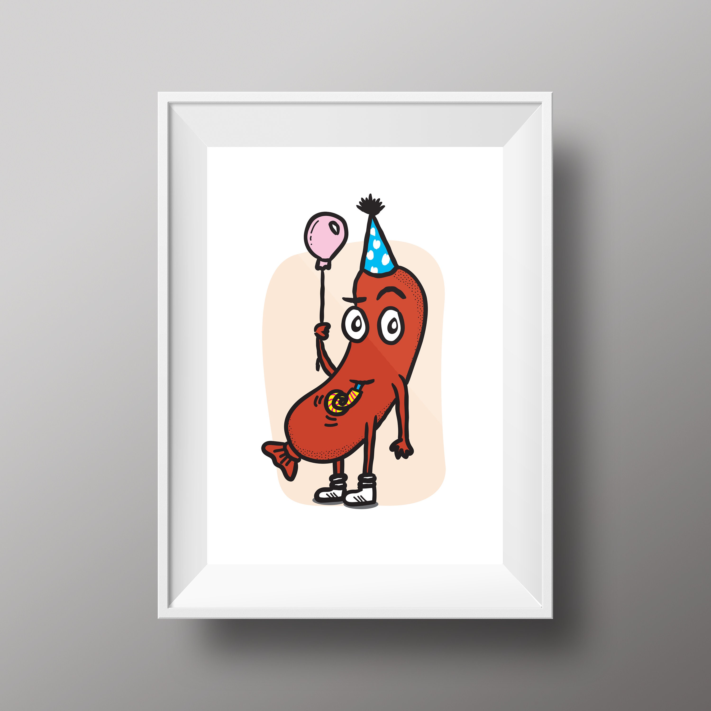 Sausage Party Download, Sausage Art Print, Digital Art Print ...