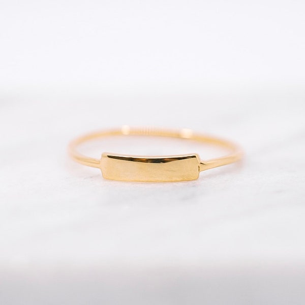 Bar Ring - Etsy