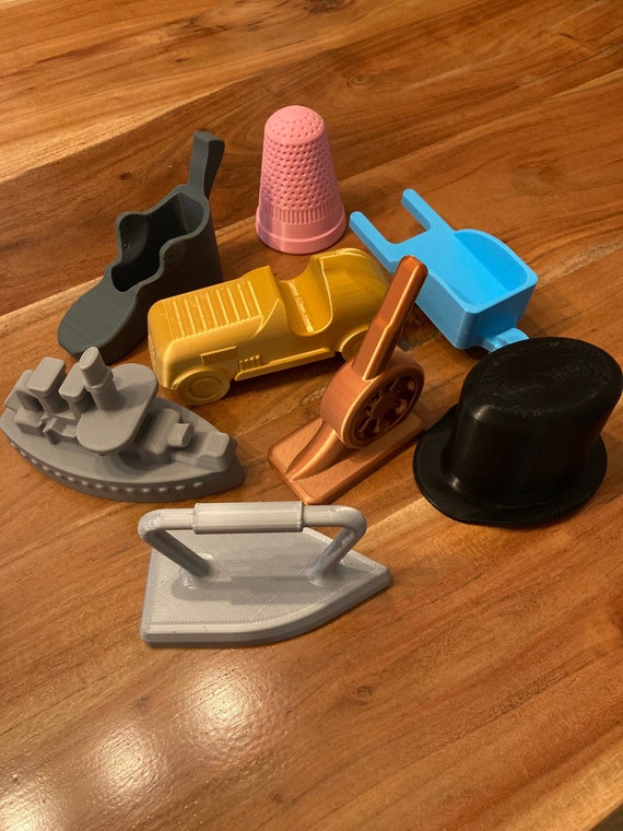 Monopoly Board Game Pieces