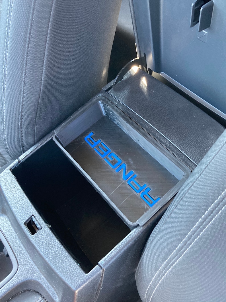 2019-23 Ford Ranger Center Console/armrest Tray - Etsy