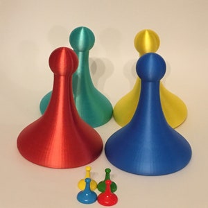 Giant Classic Pawn Game Piece 25+ COLORS AVAILABLE - Etsy