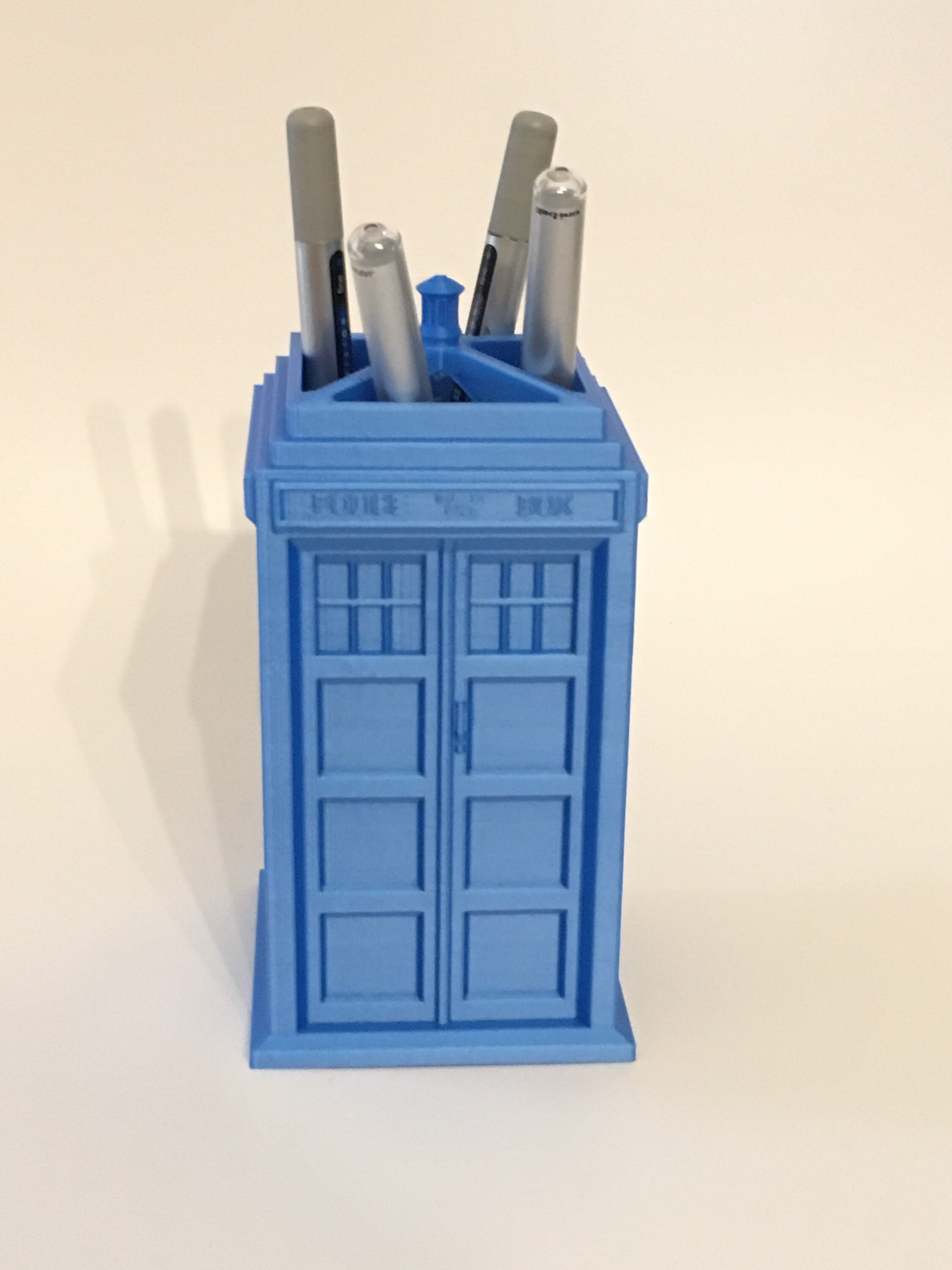 TARDIS Pen Holder | Etsy