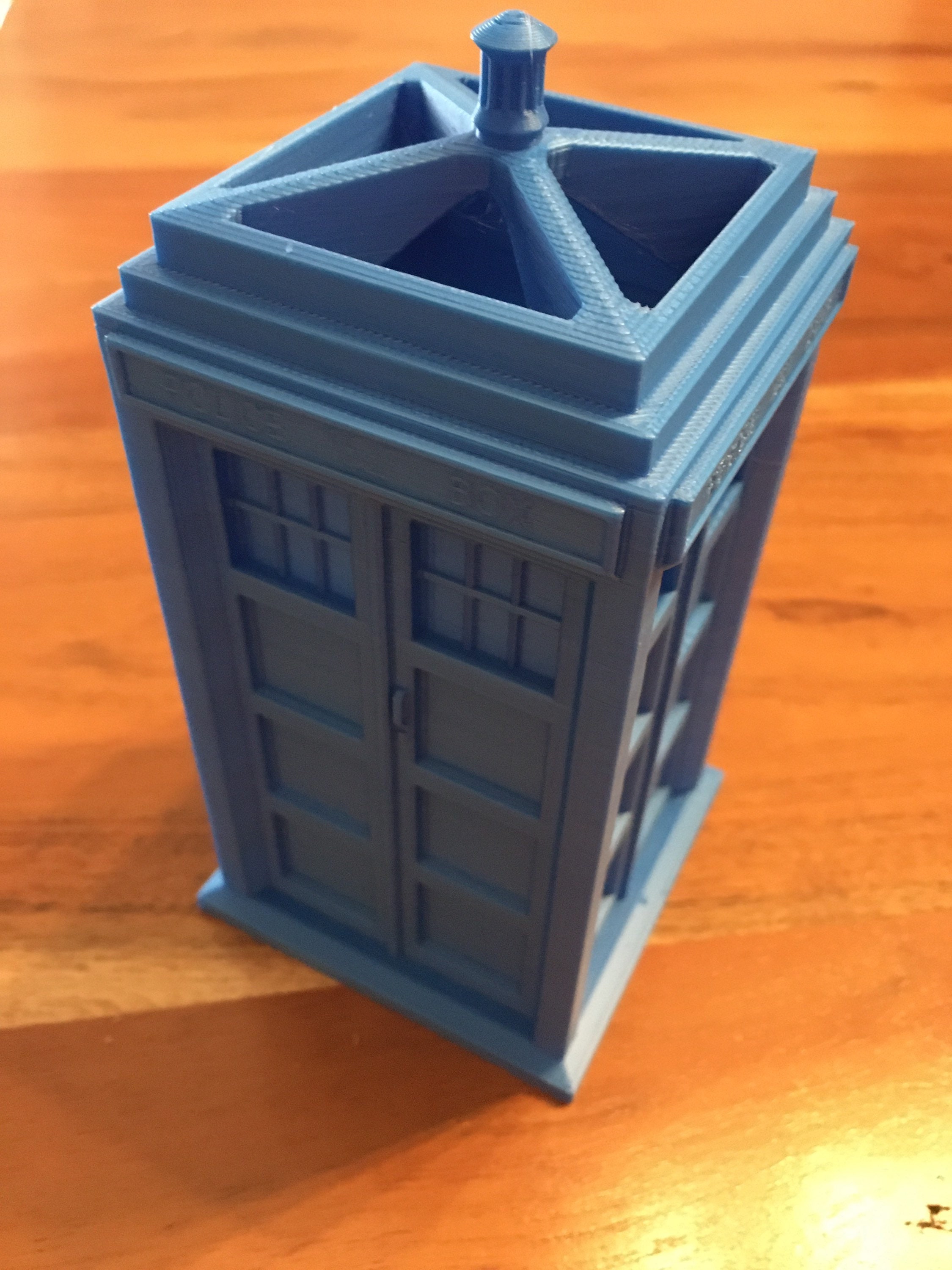 TARDIS Pen Holder | Etsy
