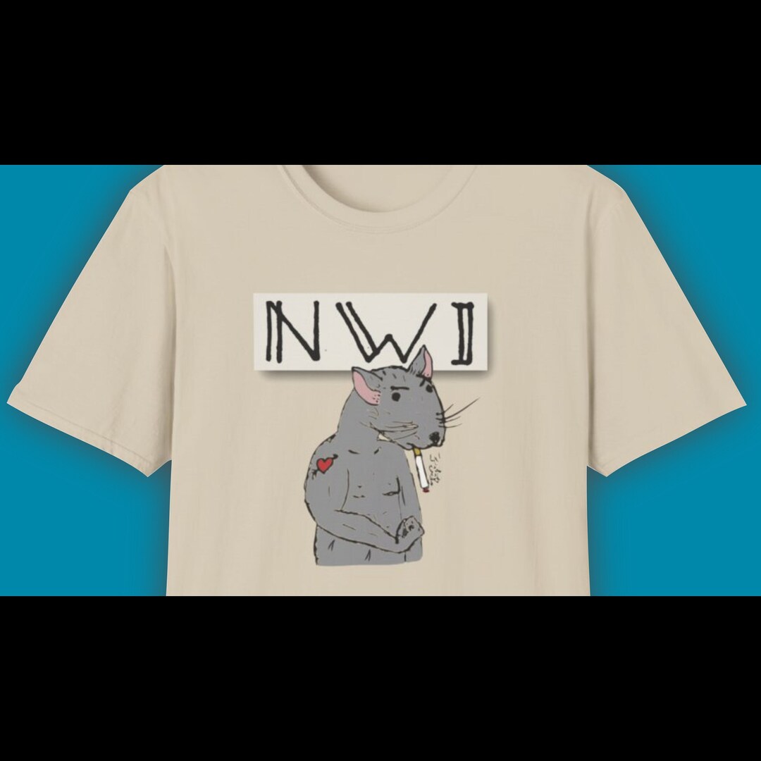 The Region Rat Smoking a Cigarette - Nwi - Northwest Indiana - Unisex ...
