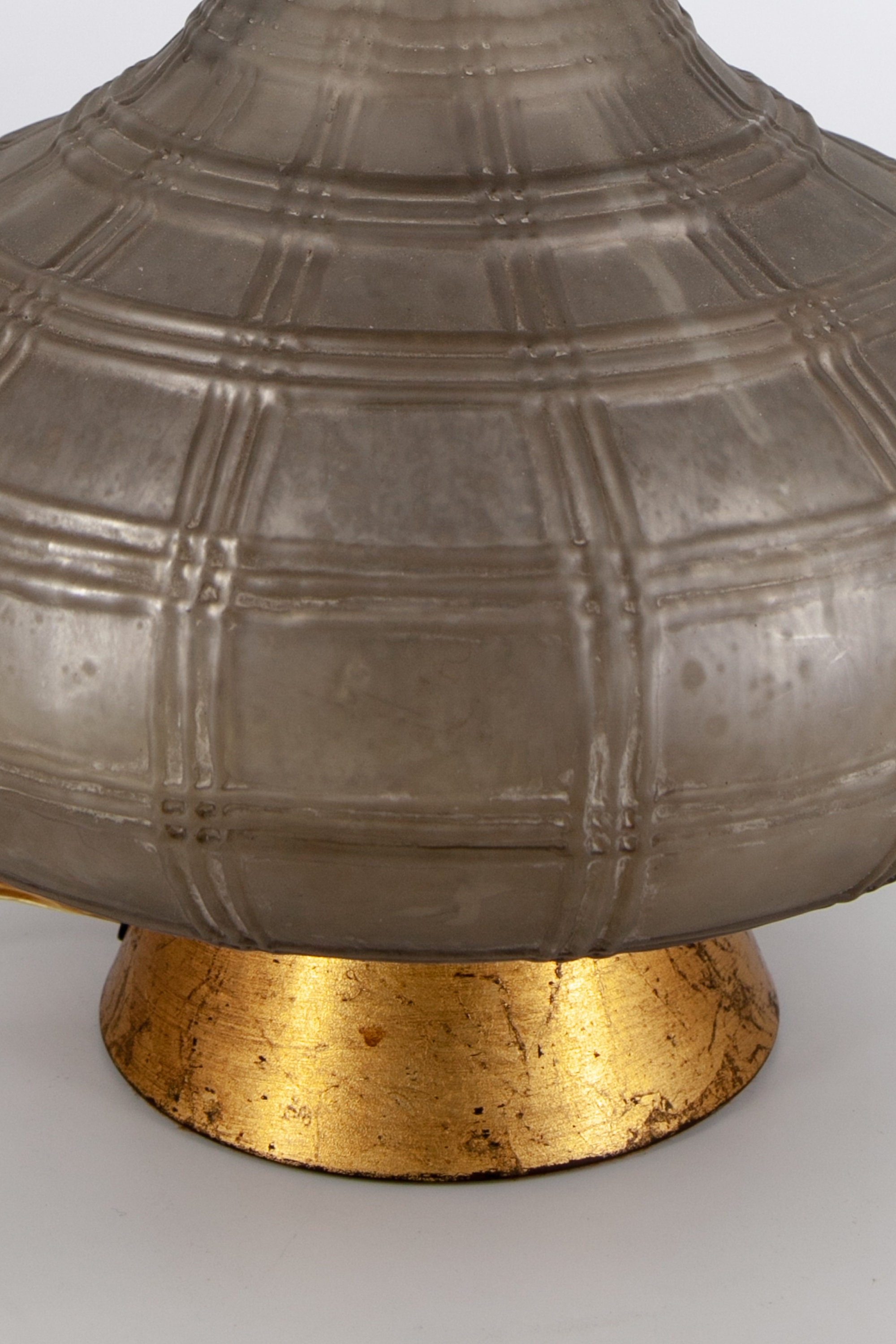 Greyed Mercury Glass Vessel Table Lamp - Etsy