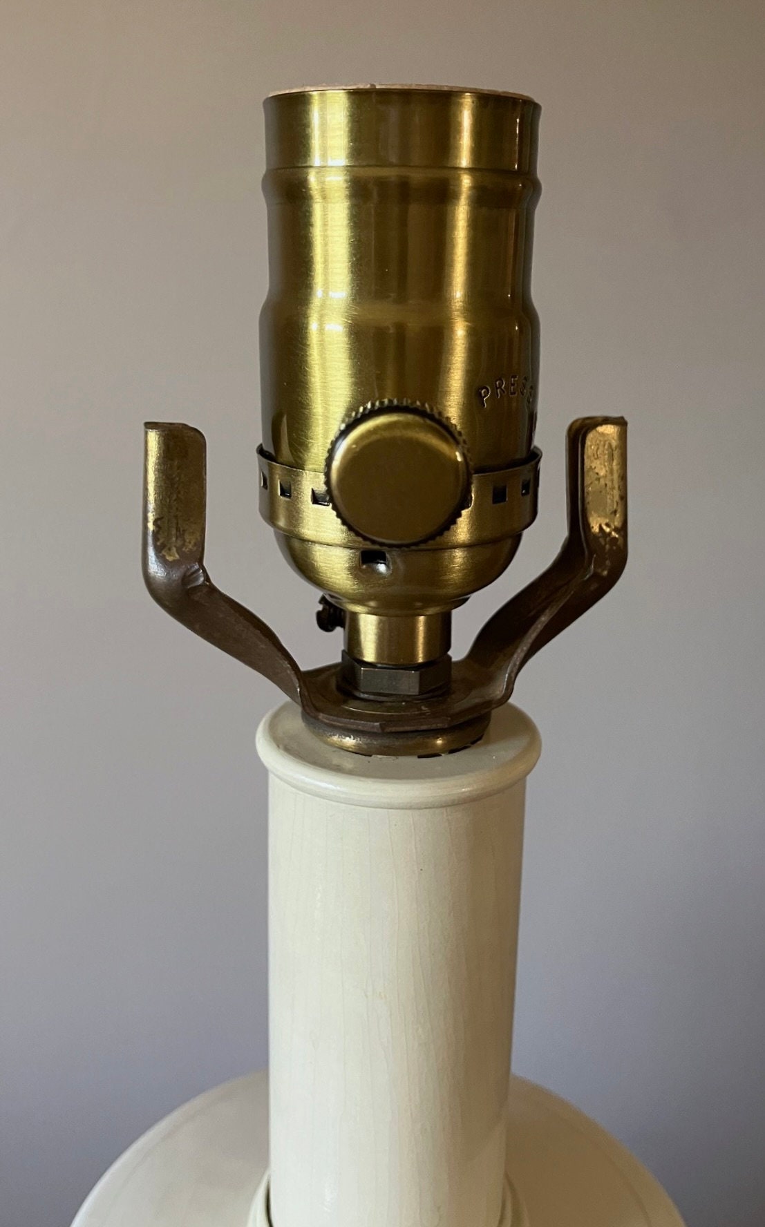 White Gourd Shape Vasiform Table Lamps Pair Available Priced - Etsy