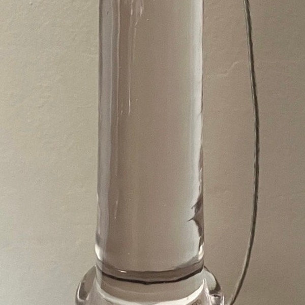 Glass Column Lamp - Etsy