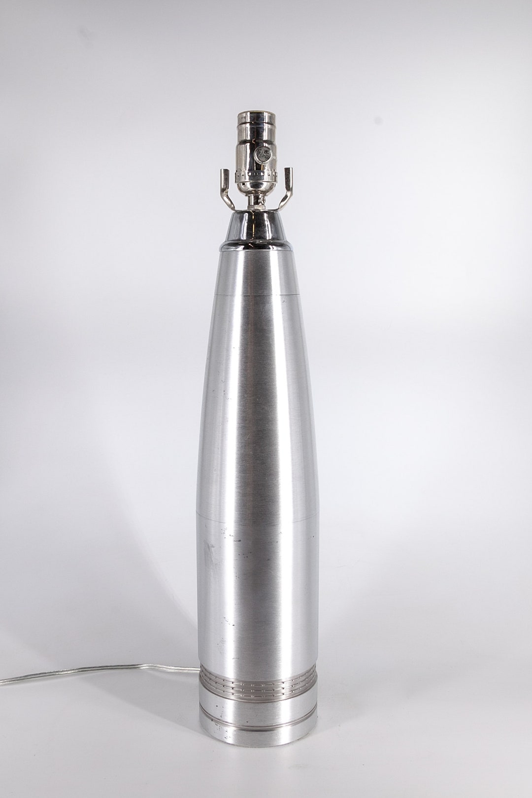 Modernist Aluminum Torpedo Shaped Table Lamp - Etsy