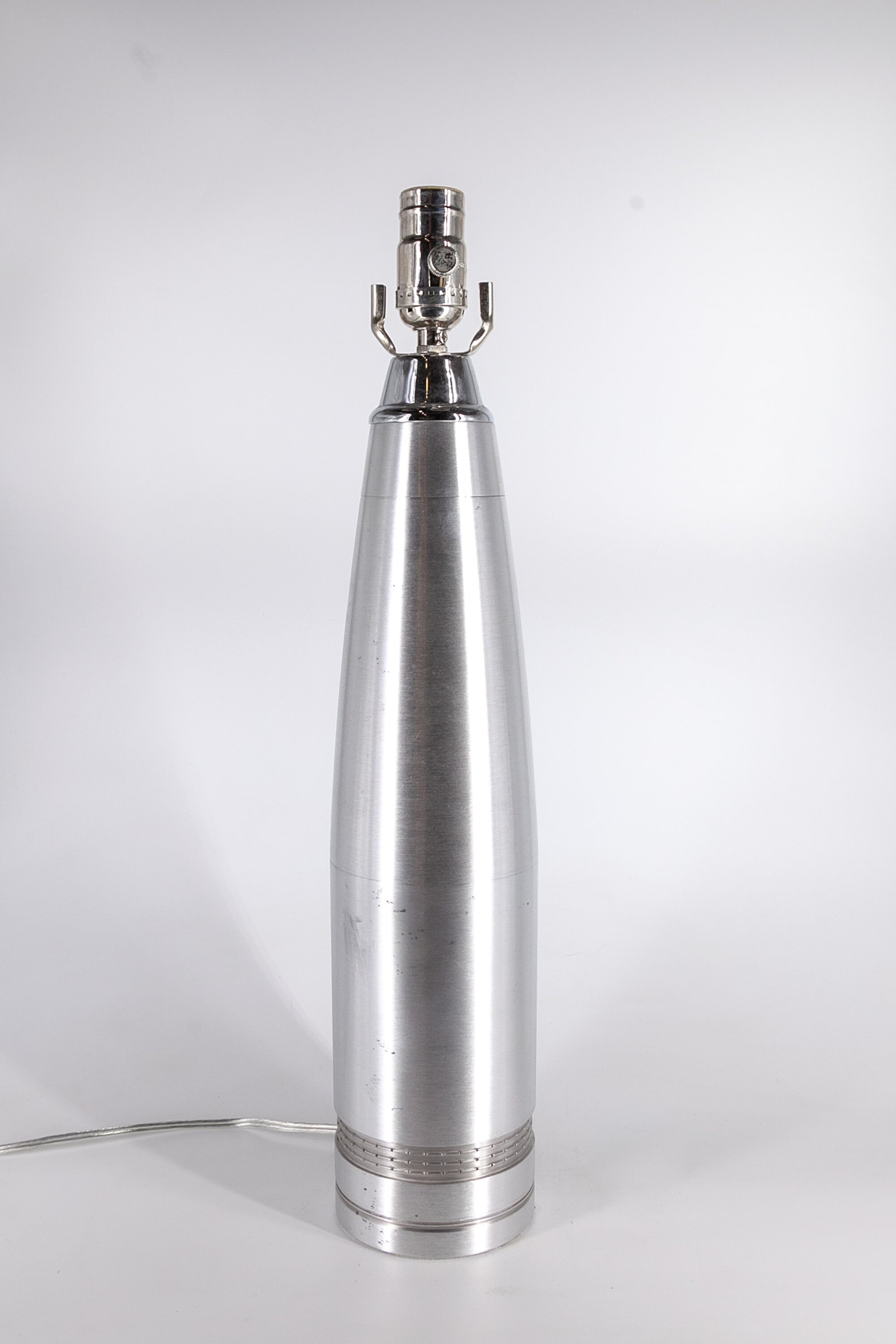 Modernist Aluminum Torpedo Shaped Table Lamp - Etsy