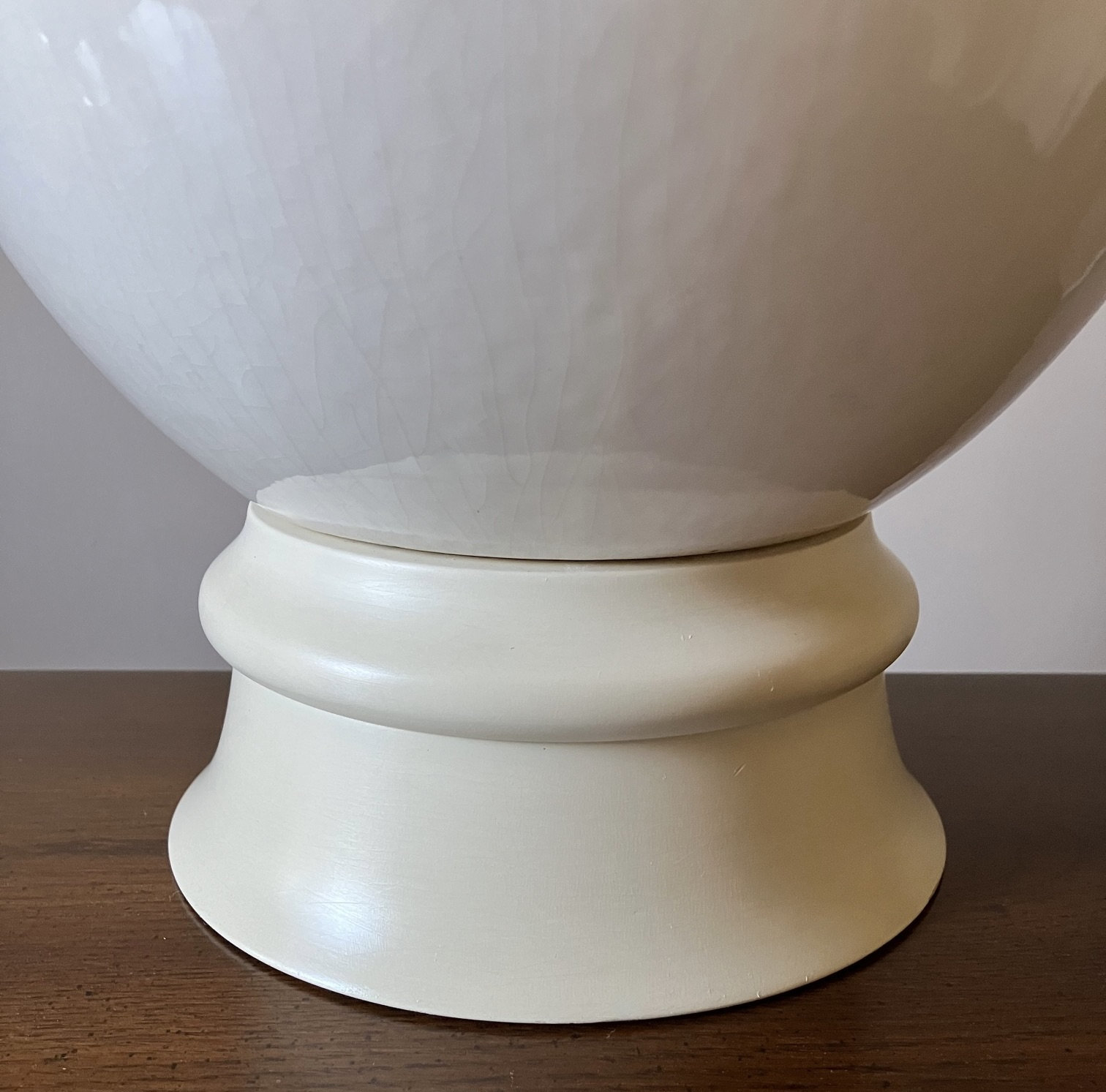 White Gourd Shape Vasiform Table Lamps Pair Available Priced - Etsy