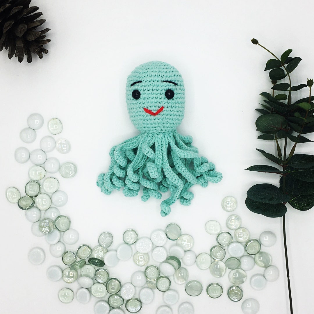 Handmade Octopus Made of 100% Cotton Yarn - Etsy