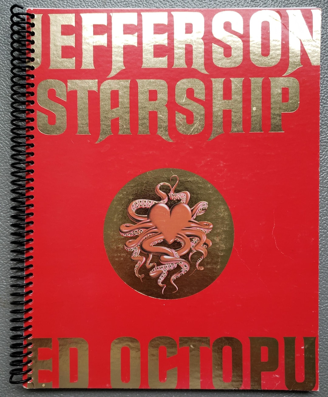 Jefferson Starship "red Octopus" Handmade Vintage Recycled Record Album ...
