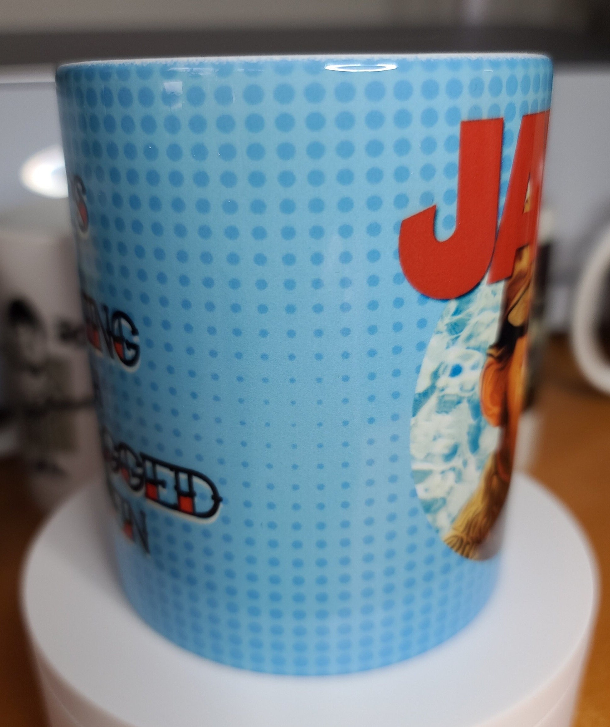 Jaws Quint here's to Swimming With Bow Legged Women 11 Oz Ceramic Mug ...