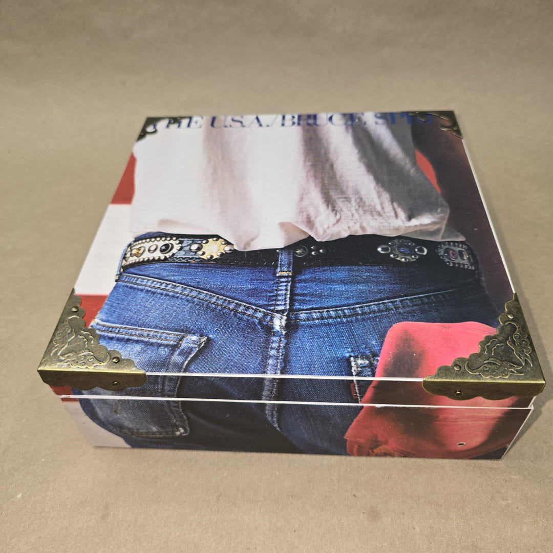Bruce Springsteen "born to Run" Snipnipzap Roxbox Recycled Vintage ...