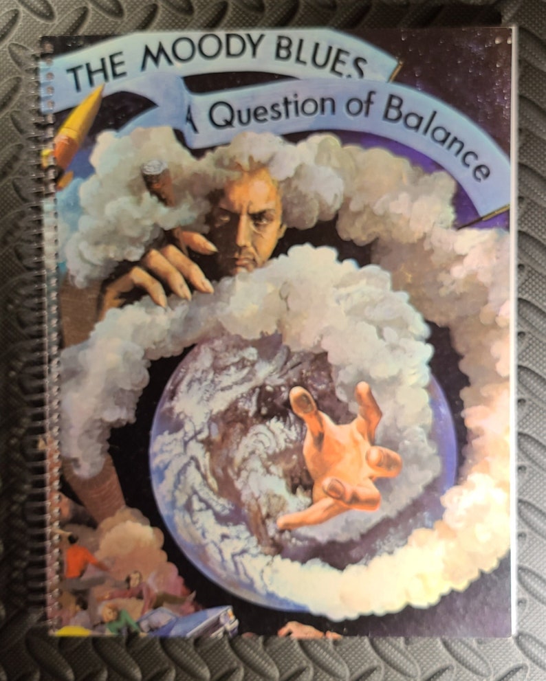 The Moody Blues "a Question of Balance" Handmade Vintage Recycled ...