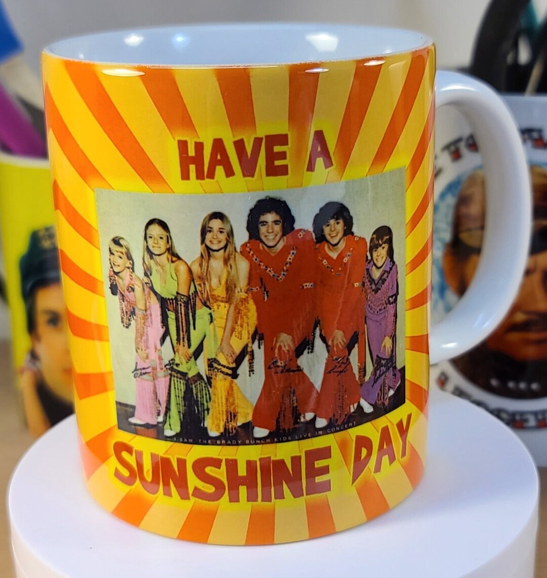 The Brady Bunch Kids "have A Sunshine Day" 11 Oz or 15oz Ceramic Mug - Etsy