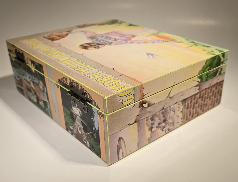 Elton John goodbye Yellow Brick Road Snipnipzap Roxbox Recycled Vintage ...