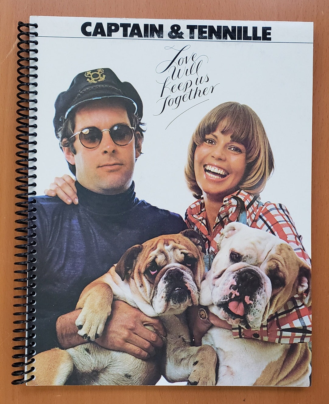 ON SALE Captain and Tennille "love Will Keep Us Together" Handmade ...