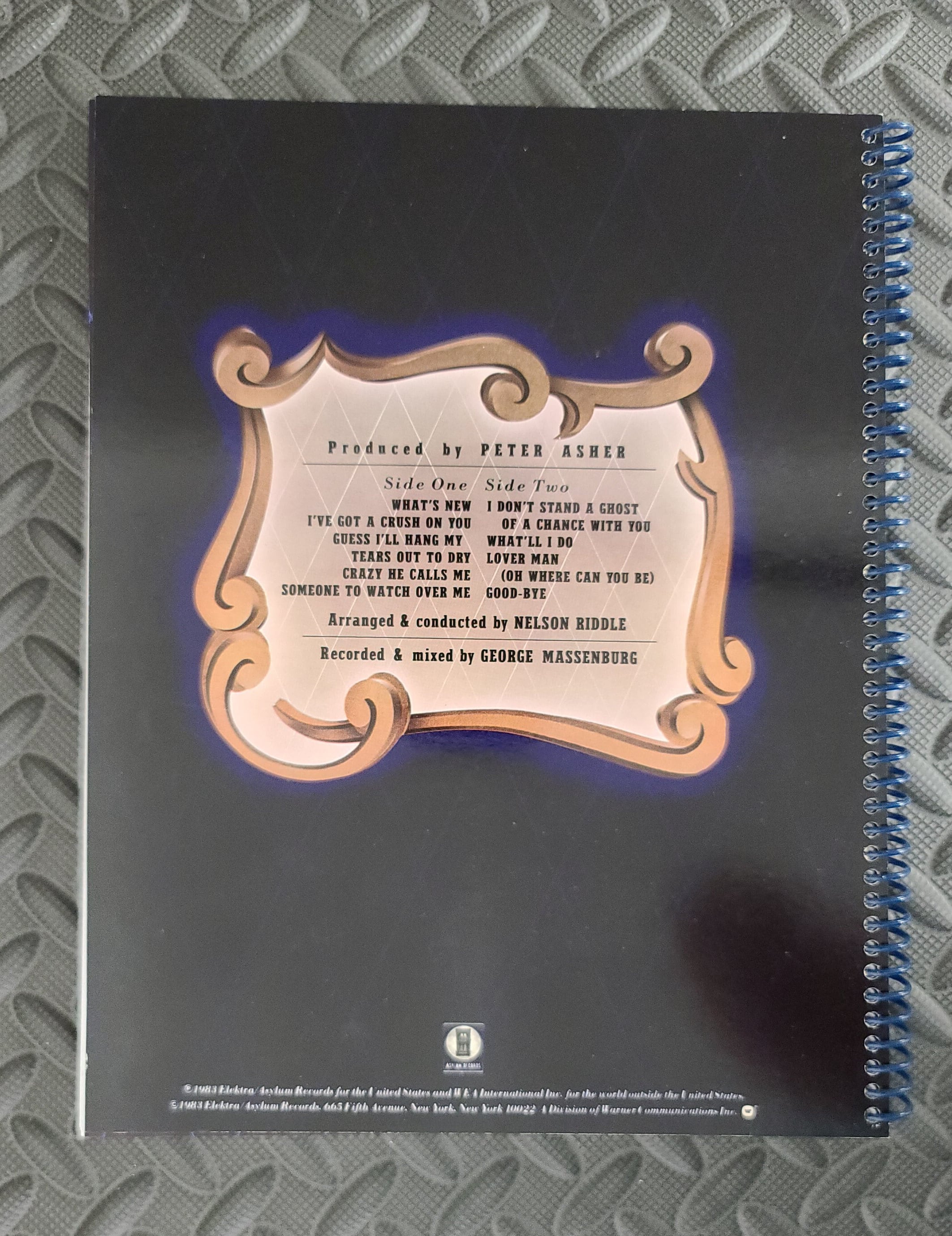 Linda Ronstadt and the Nelson Riddle Band what's New Handmade Vintage ...