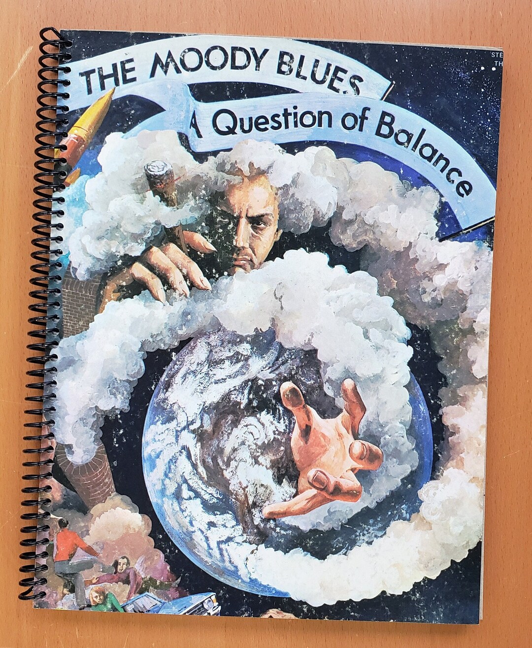 The Moody Blues " A Question of Balance" Handmade Vintage Recycled ...