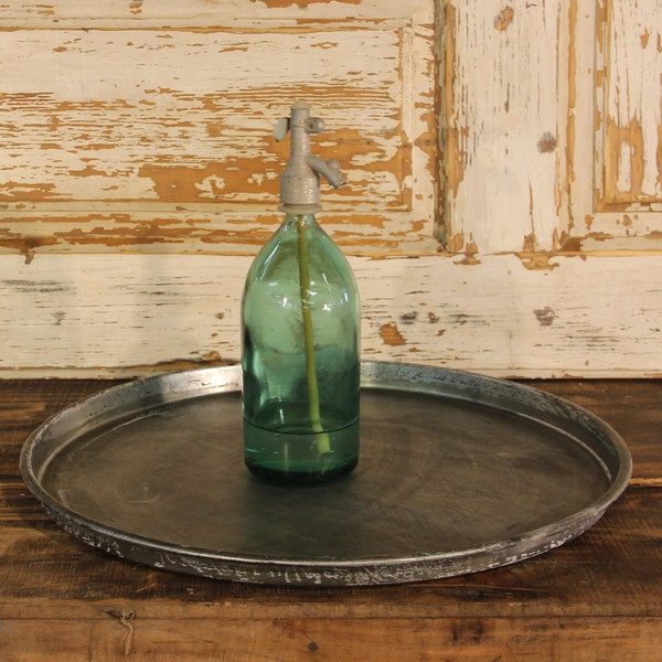 Round Metal Tray - Etsy