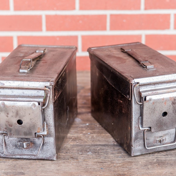 Vintage Ammo Box - Etsy