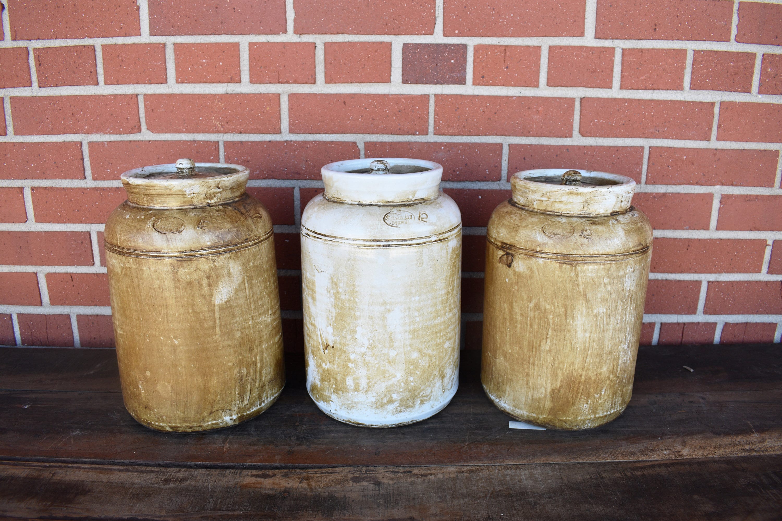 Vintage Ceramic Pickle Pot Rustic Farmhouse Honey Container - Etsy