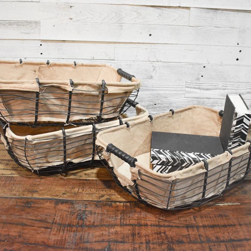 Wire File Basket - Etsy