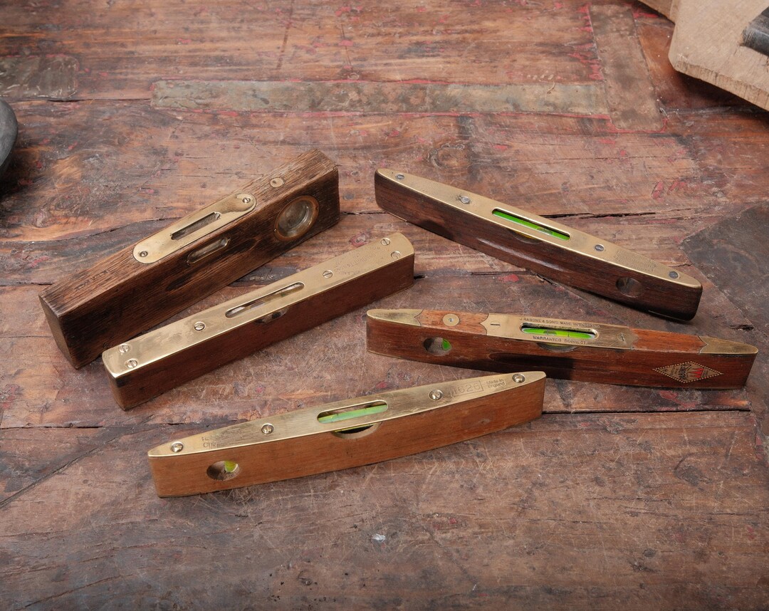 Antique Wood Spirit Level From England - Etsy