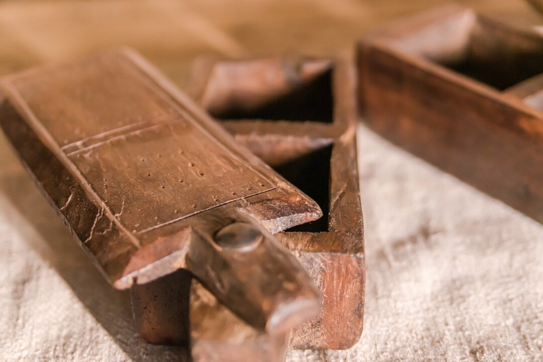 Vintage Small Decorative Box,rustic Wood Container, Small Storage ...