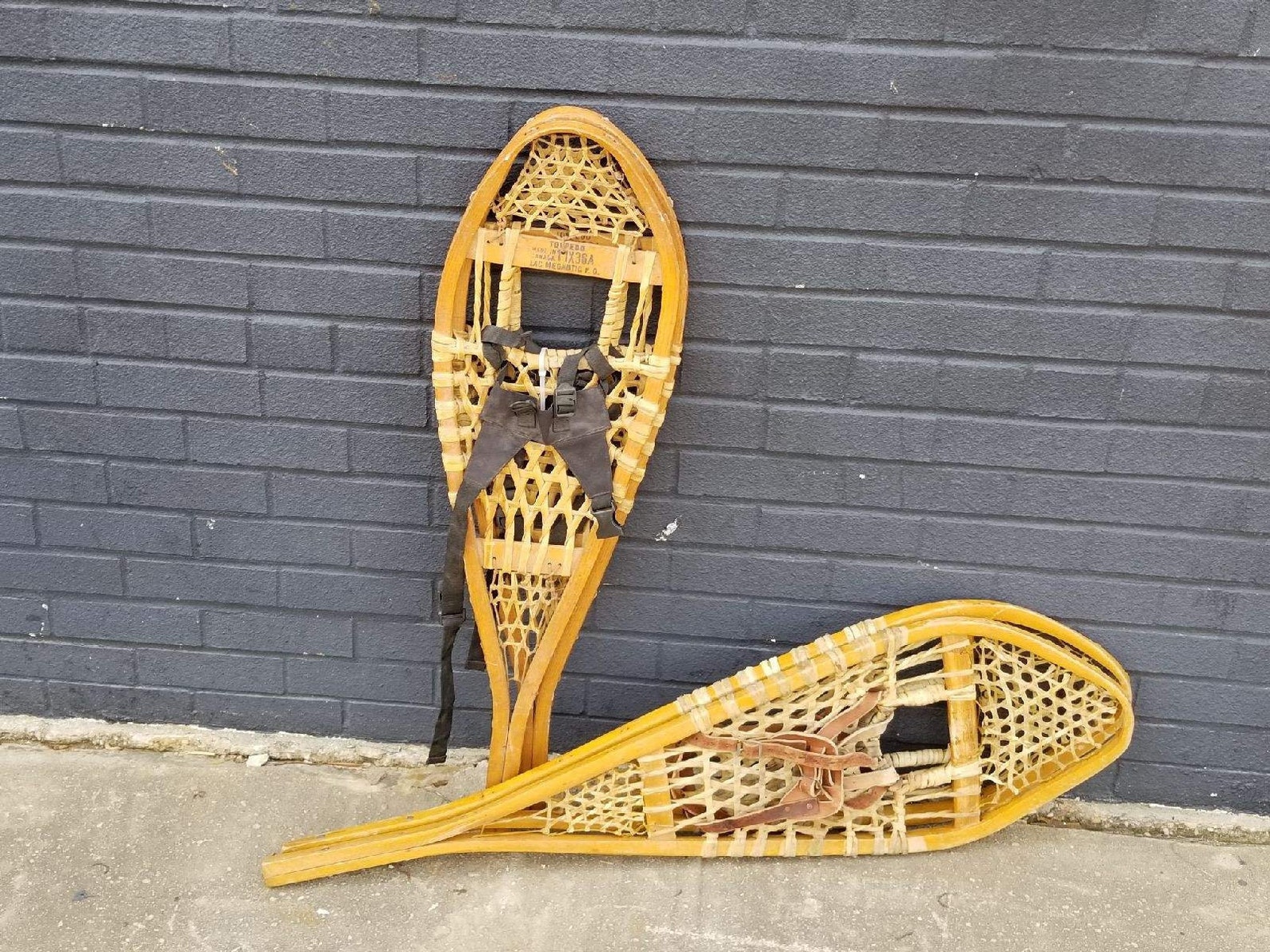 Snowshoe Vintage Pair Cabin Wall Decor Ski Resort Wall - Etsy