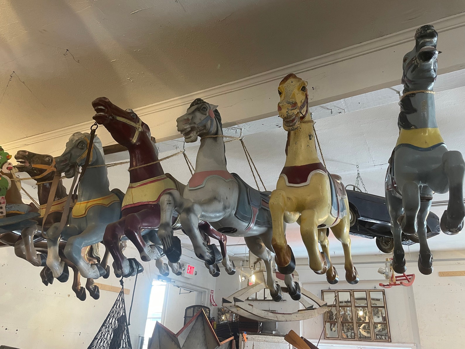 Antique Merry Go Round Carousel Horse full Size Authentic - Etsy