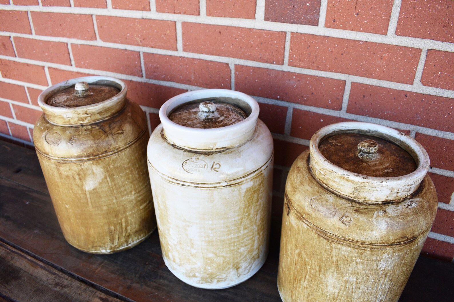 Vintage Ceramic Pickle Pot Rustic Farmhouse Honey Container | Etsy