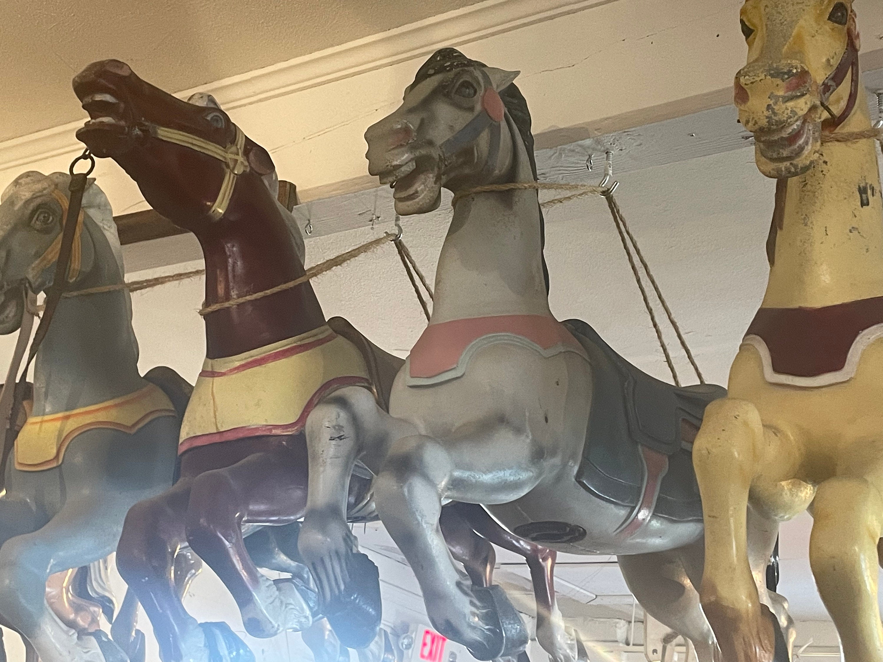 Antique Merry Go Round Carousel Horse full Size Authentic - Etsy