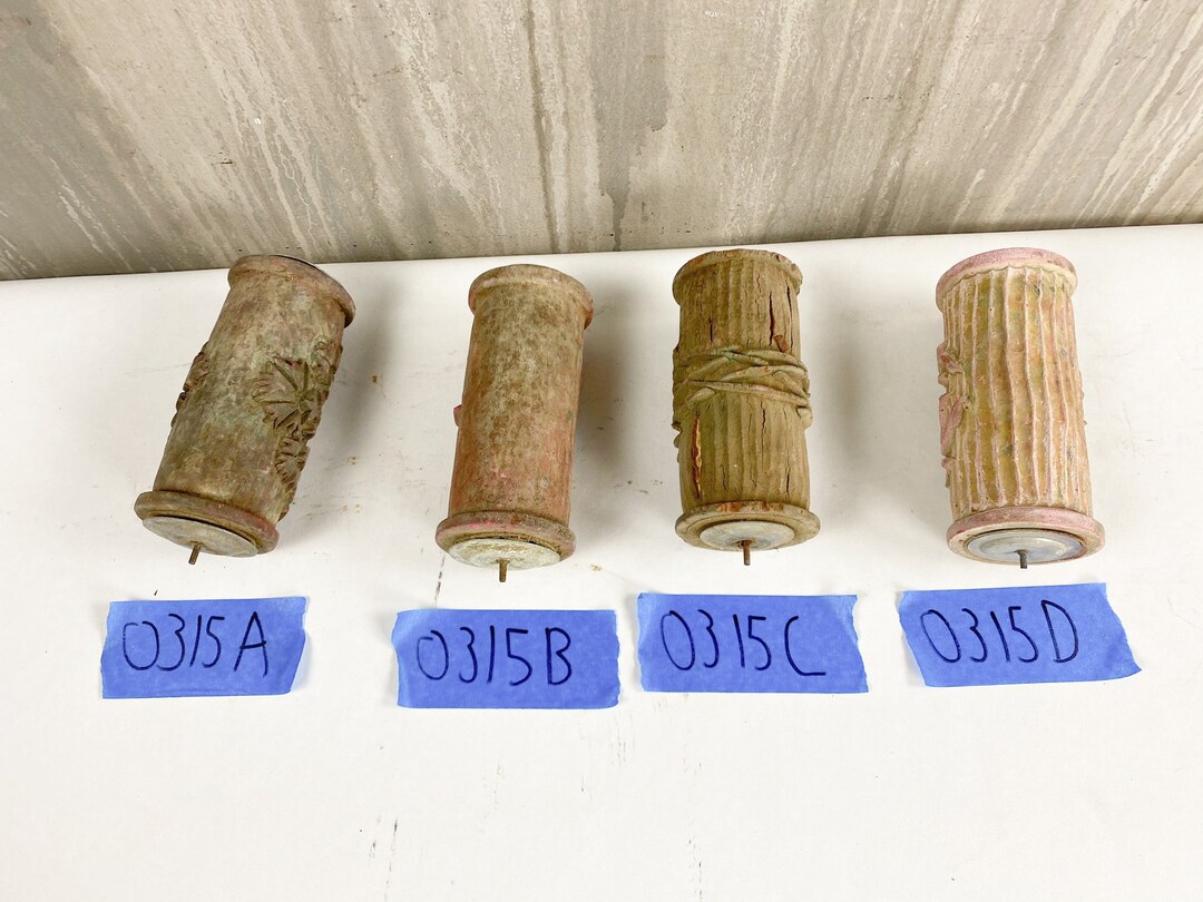 Patterned Paint Wall Roller, Embossed Paint Roller, Vintage Wallpaper ...