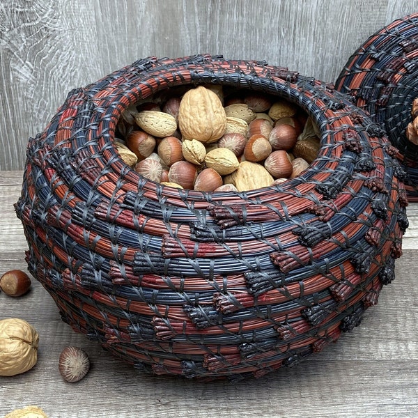 Pine Needle Basket - Etsy