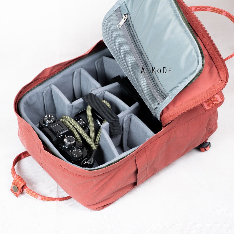 Camera Bag Backpack Photo Insert Padded for 15/17 Fjallraven | Etsy