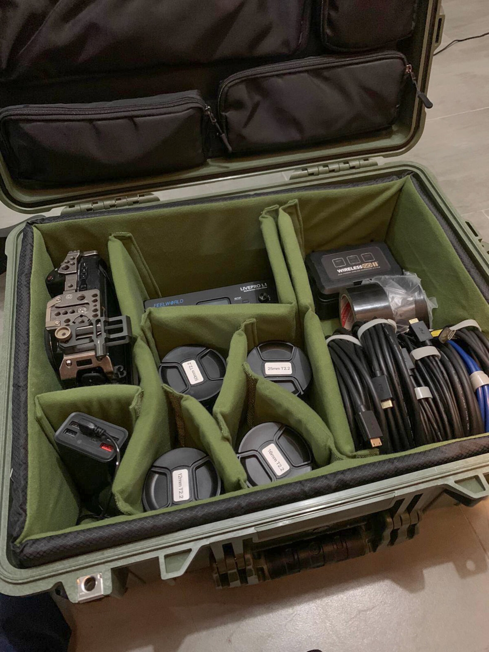 Photographer Color Army Green Padded Divider Set Fit - Etsy